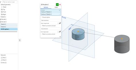 Creating A Plane Through Two Axis — Onshape