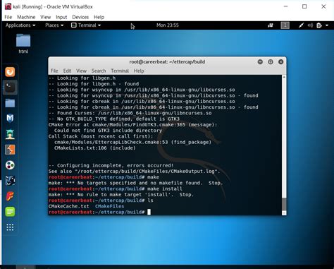 Make No Targets Specified And No Makefile Found Stop Issue Ettercap Ettercap GitHub
