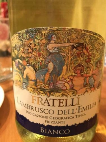 Fratelli Lambrusco Dellemilia Bianco Vivino Australia