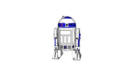 R2 D2 3d Model
