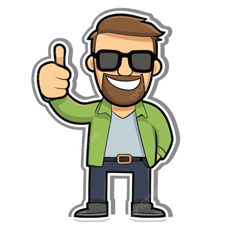 Happy Person Clip Art Thumbs Up
