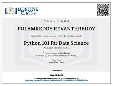 Revanth Reddy On Linkedin Datascience Python Cognitiveclass
