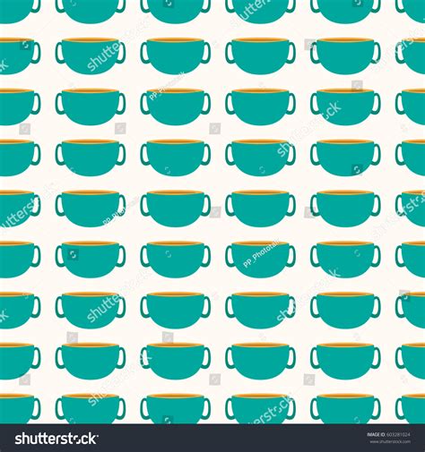 Bowl Vector Drawing Pattern Design Stock Vector 603281024 Shutterstock