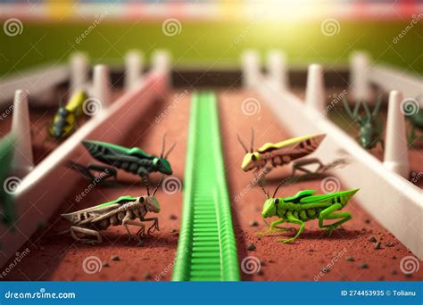 Lly Rendered Grasshoppersgrasshopper Racing Unreal Engine 5 S Hyper
