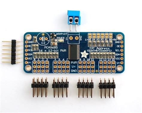 PCA Channel Bit I C PWM Servo Driver Sensors Breakout