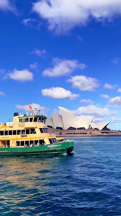 ফেরি থেকে সিডনি অপেরা হাউজ এক অনন্য দৃশ্য A Unique View Of Sydney Opera House Shorts Travel