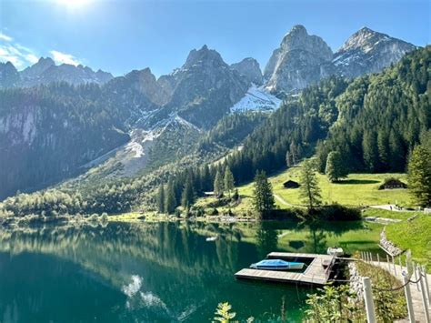 오스트리아 여행 고사우호수고사우제 산책 주차 팁 네이버 블로그