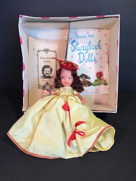 Vintage Nancy Ann Storybook Doll Original Bisque Gift For Etsy