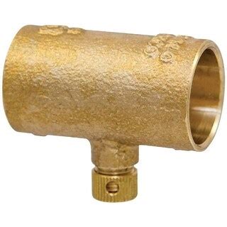 NIBCO In X In Copper Coupling W Drain Cap Each Bed Bath