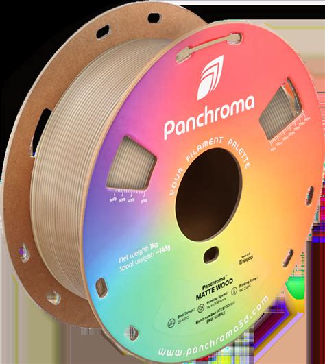 Polymaker Panchroma™ Pla Dual Gradient Matte Wood 3djake Switzerland