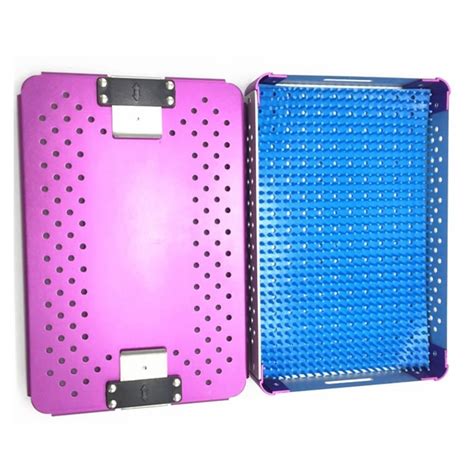 살균 케이스 상자 안과 용 소독 트레이 상자 치과 용 멸균 용 수술 도구펫 수술 의료 기계 Aliexpress