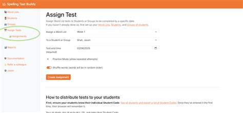 📚 Documentation Spelling Test Buddy