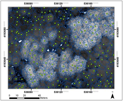A The Small Segmentation Created By The Multi Resolution Segmentation Download Scientific