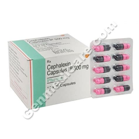 Antibiotics ⭐buy Phexin 500 Mg Capsule Cefalexin