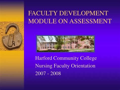 Ppt Faculty Development Module On Assessment Powerpoint Presentation Id4465328