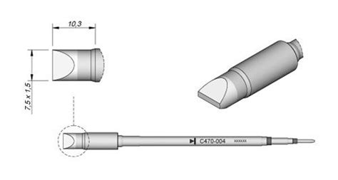 Cartridge Chisel 75 X 15 10pk — Starboardtechnology