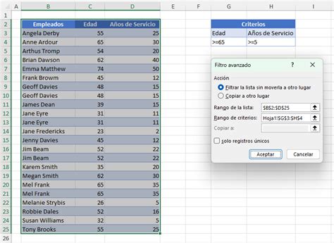 filtro avanzado en excel ¡filtrar por múltiples criterios y más