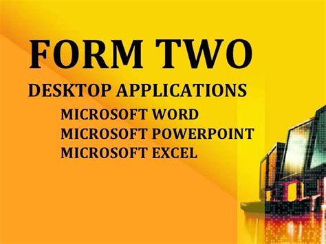 introduction to microsoft office