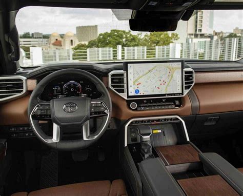 2024 Toyota Tundra Interior Features Colors And Packages
