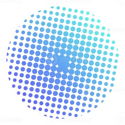 Circle Gradient Halftone 11459254 Png