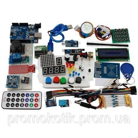 Arduino Uno R3 обучающий набор для сборки Pk код 5527801 Id2189151579 цена 1729 ₴ купить