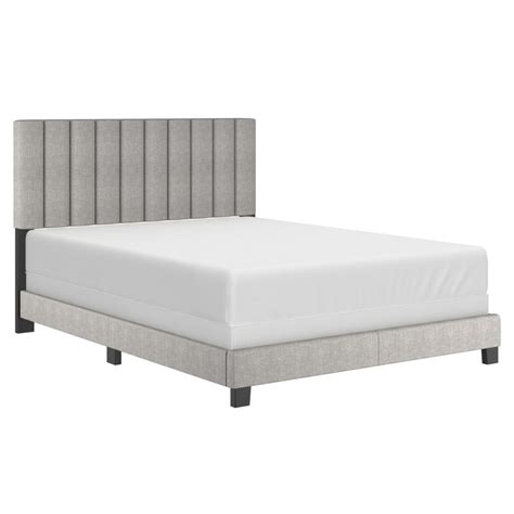 Jedd Light Grey Bed Splendid Furnishings
