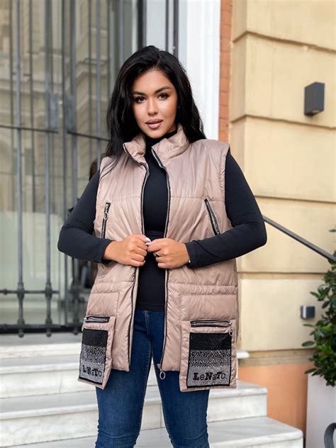 Купити Куртка жилетка з карманами 062 ціна опт роздріб інтернет магазин одягу Україна відгуки