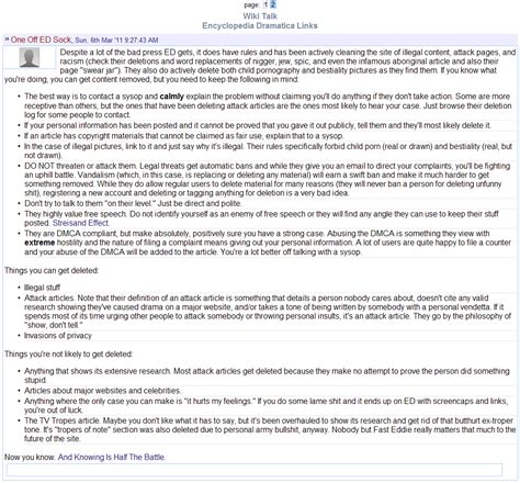 Encyclopedia Dramatica Image Gallery Know Your Meme