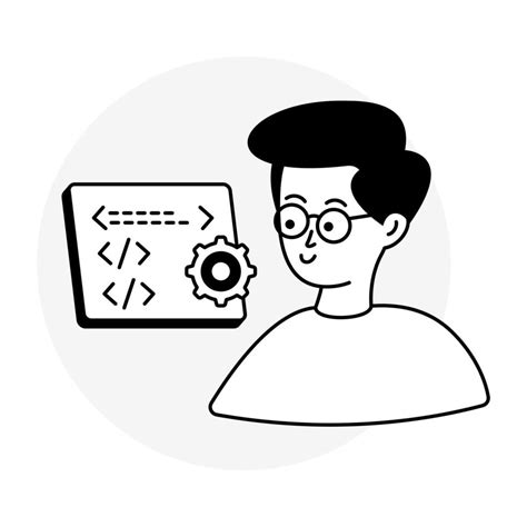 Unique Design Icon Of Web Programming 10290800 Vector Art At Vecteezy