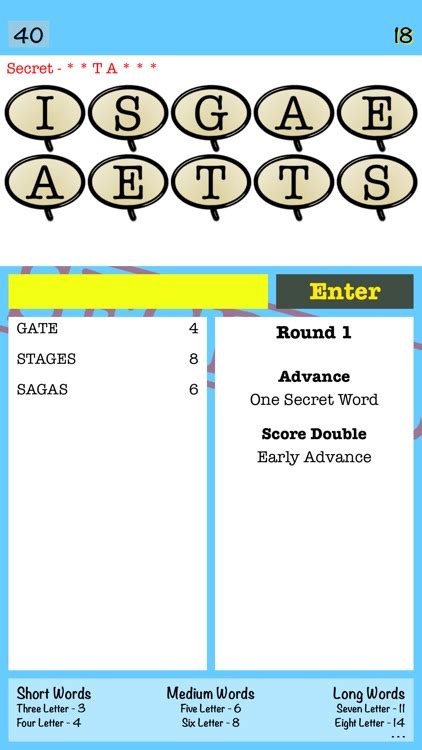 Secret Word Game By David Patton