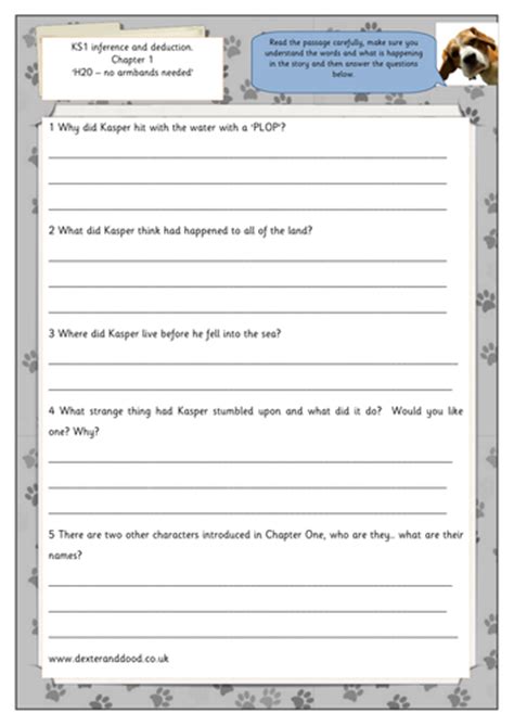 Curriculum 2014 Ks1 Reading Comprehension Inference And Deduction By Hilly100m Teaching