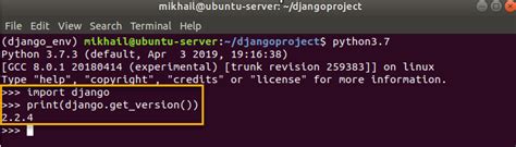 Install Django On Ubuntu And Hit The Road