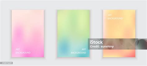 추상 파스텔 그라데이션 벡터 일러스트 레이 션 브로셔 표지 전단지 템플릿 소셜 네트워크 엽서를위한 현대적인 디자인 0명에 대한 스톡 벡터 아트 및 기타 이미지 Istock