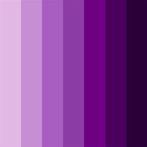 Shades Of Purple Color Palette Colordrop