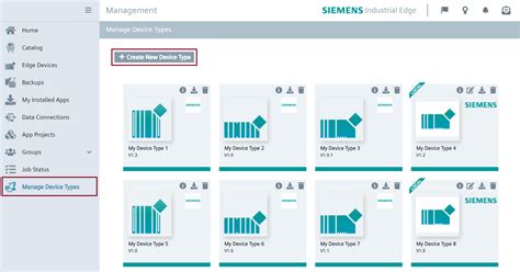 Creating Device Types Industrial Edge Documentation