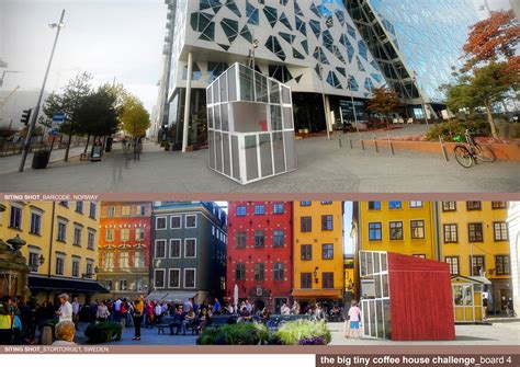 Architecture Project Polycarbonate Facade With Reconstituted Timber Supports For A Compact