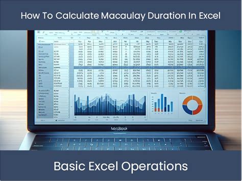 Excel Tutorial How To Calculate Macaulay Duration In Excel