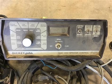 Dickey John 1000 Sprayer Control Agriculture Bigiron