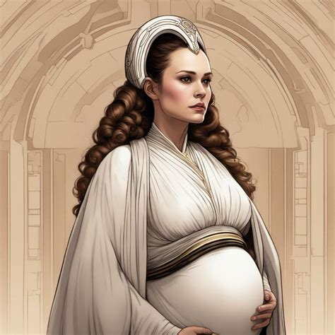 Preggo Padme Amidala Ai 3 By Baysta00 On Deviantart