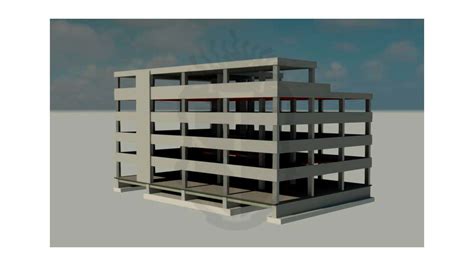 Revit Structural Model 3d Model Cgtrader