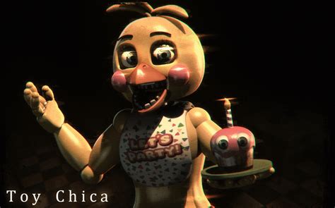 Toy Chica Render C4dfnaf2tmgs Model Rfivenightsatfreddys