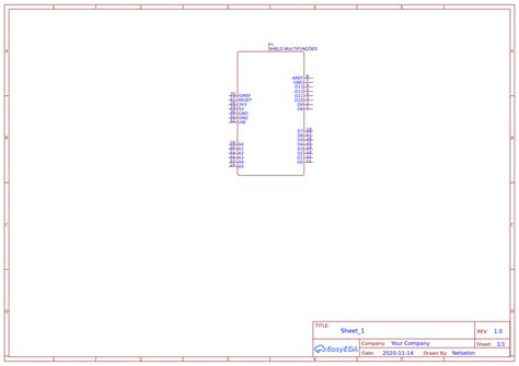 Arduino Shield Multifunções Easyeda Open Source Hardware Lab
