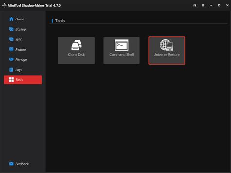 Minitool Shadowmaker Universal Restore Restore To Different Pc Minitool