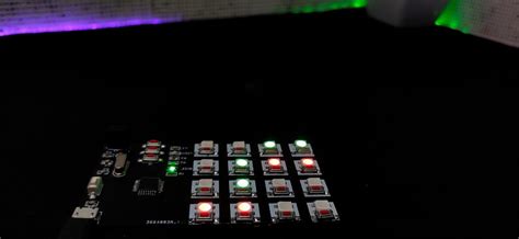 Pcb Bussiness Card With 4 4 Tic Tac Toe Game