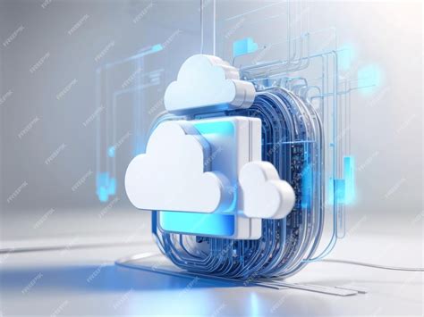 Premium Photo | Data Storage and Cloud Technology Empowering the Digital World