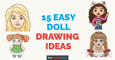 Doll Drawings Easy Drawing Guides
