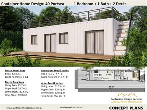 40ft Shipping Container House Plans 40 Portsea Free To Learn
