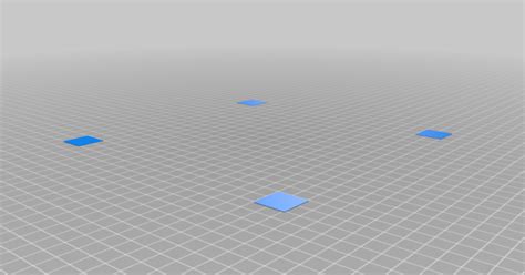 Bed Level Test For Anycubic I3 Mega By Zr Download Free Stl Model