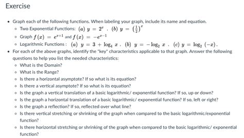 solved exercise graph each of the following functions when