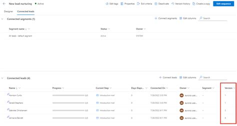Edit An Active Sequence Sales Insights Microsoft Learn